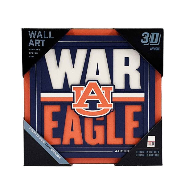 War Eagle 3D Wall Art | Auburn University Bookstore